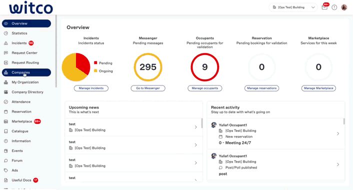 The companies module – Witco - Help Center